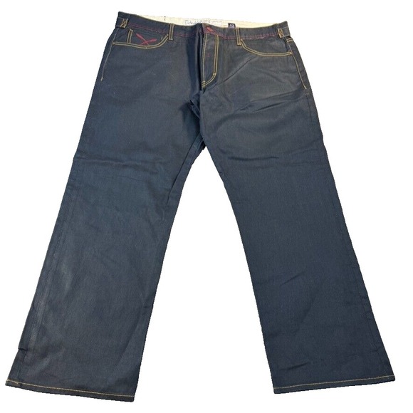 Akoo | Jeans | Akoo Jeans Mens 42x3 Black Relaxed Fit Y2k Baggy Skater ...